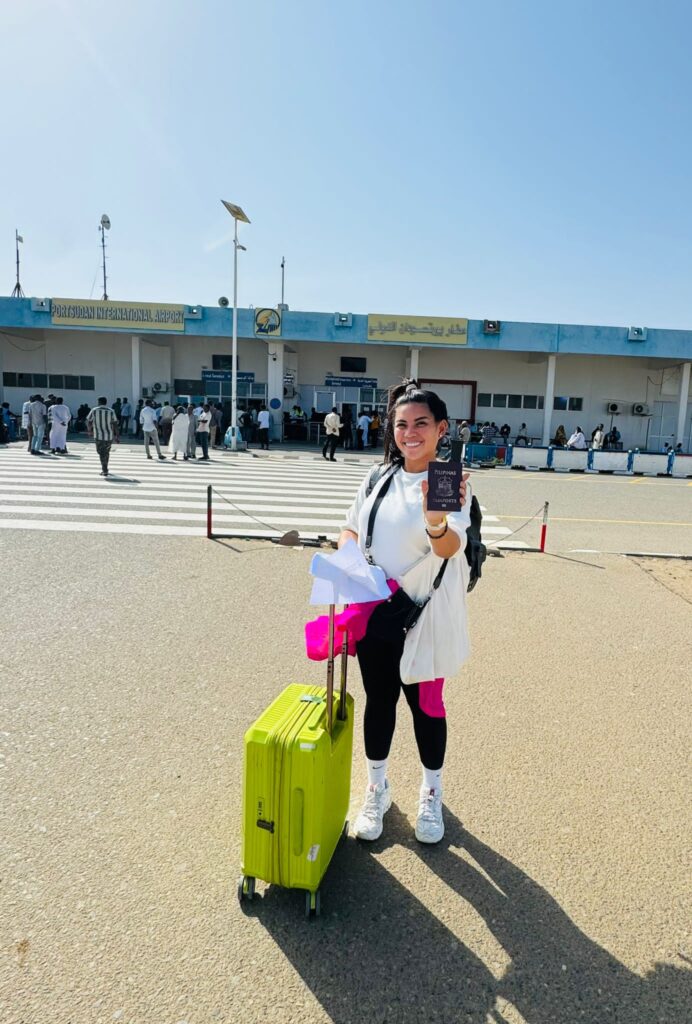 FWT Ambassador Kach Medina Umandap Explores Sudan on her 193rd Country ...